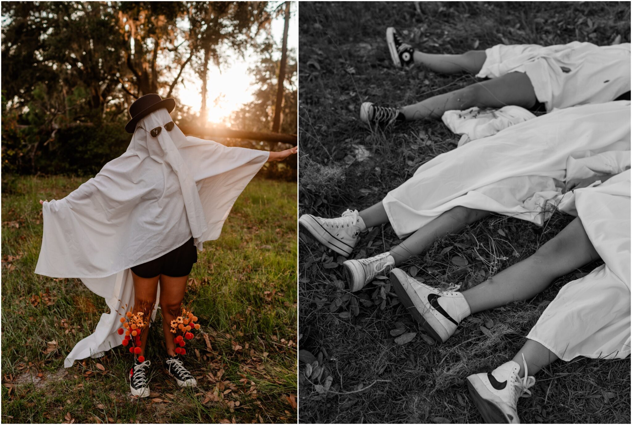 Sheet Ghost Creative Shoot | Georgia Senior Photographer | Captured by ...