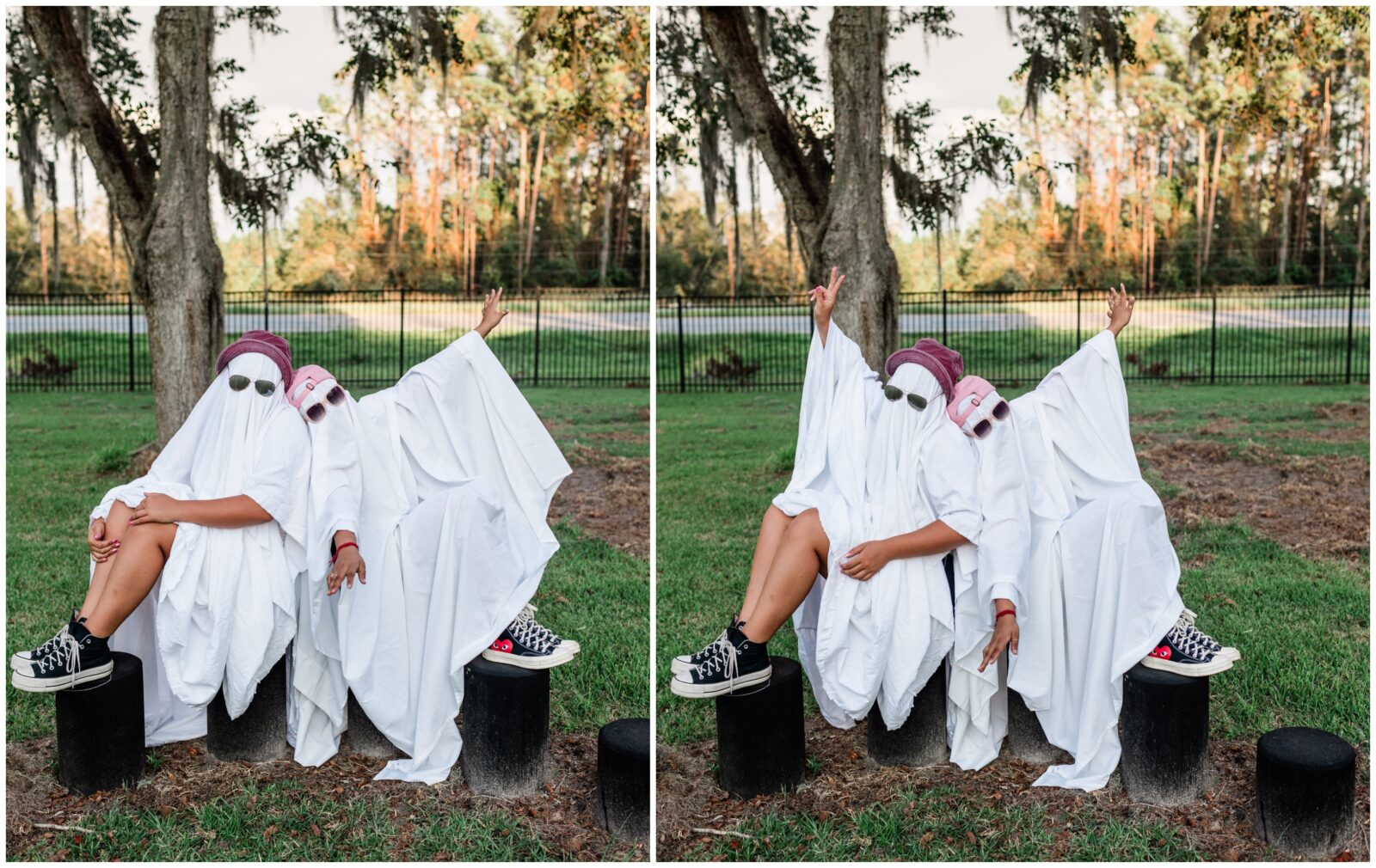 Sheet Ghost Creative Shoot | Georgia Senior Photographer | Captured by Colson Photography ...