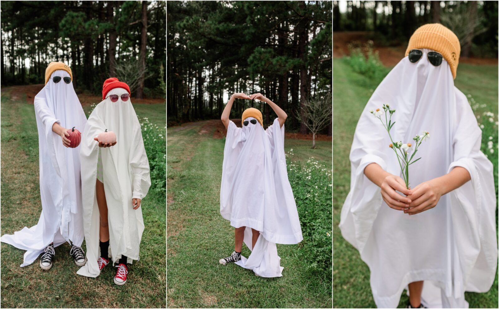Sheet Ghost Creative Shoot | Georgia Senior Photographer | Captured by ...