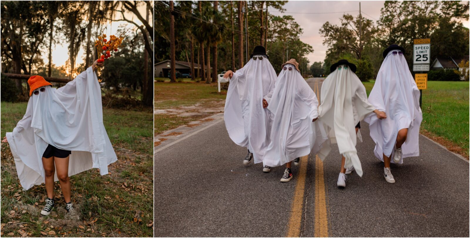 Sheet Ghost Creative Shoot | Georgia Senior Photographer | Captured by ...