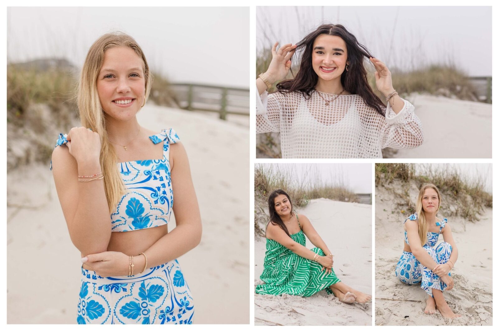 Atlantic Beach Senior Session | Senior Model Team Group Shoot ...