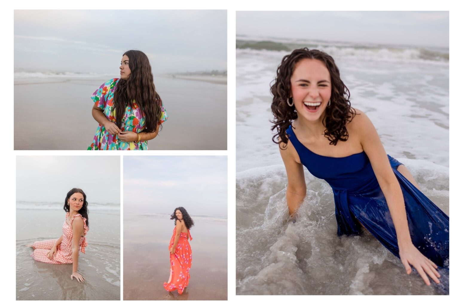 Atlantic Beach Senior Session | Senior Model Team Group Shoot ...